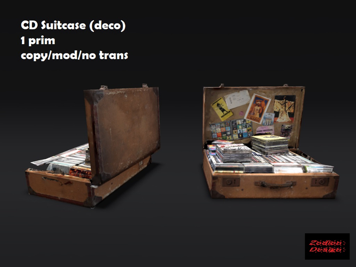 Second Life Marketplace - CD Suitcase